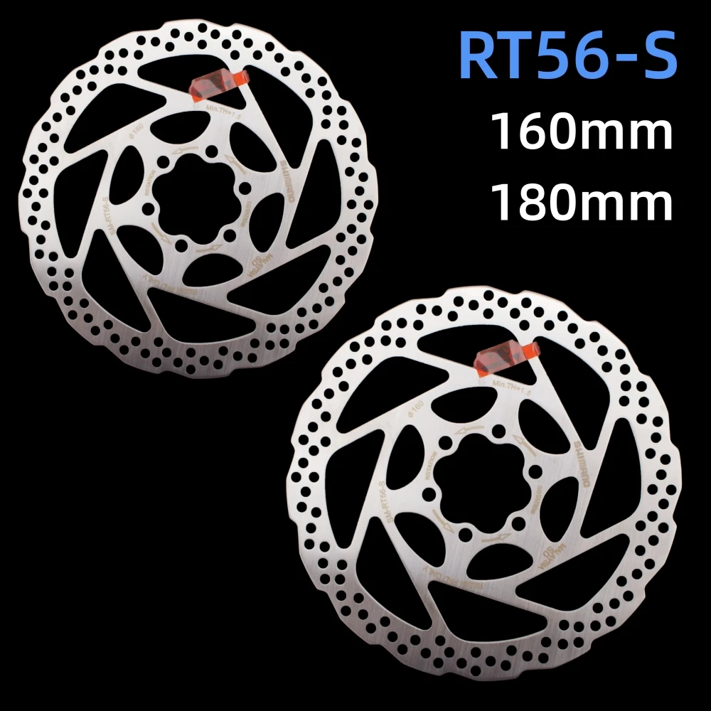 DEORE SM RT56 Brake Disc 6 Bolt Mountain Bikes Rotor 160MM 180MM ...