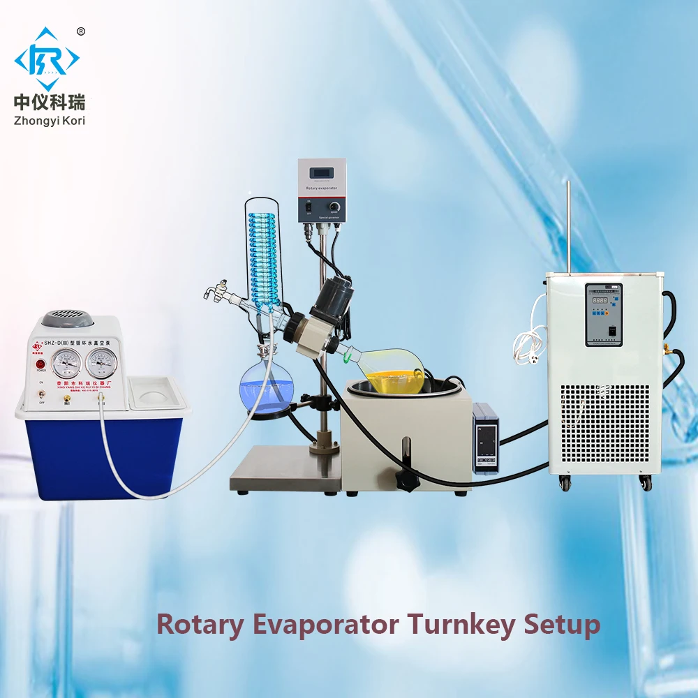 RE 201 Lab scale Rotary Evaporator Rotovape Glass Distillation System ...