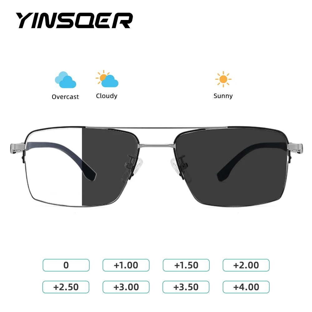 Designer-Reading-Glasses-Men-High-Quality-Blue-Light-Bifocal-Dual-Use ...