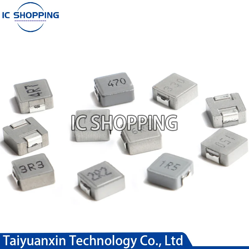 10pcs Power Inductors 0630 1UH 2.2UH 3.3UH 4.7UH 6.8UH 10UH 15UH 22UH 33UH 47UH Chip Inductor ...