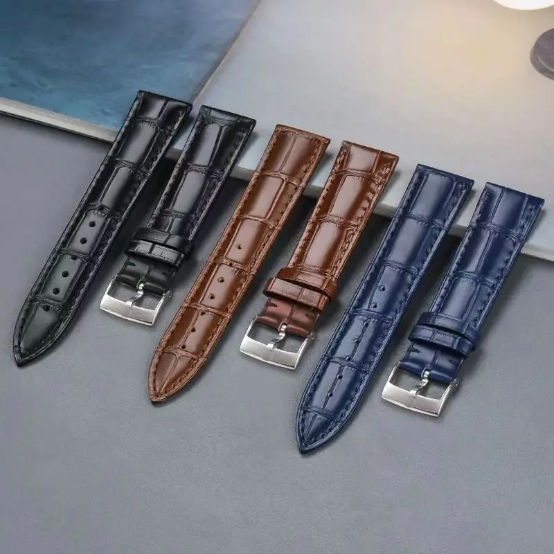 Watch-Band-Genuine-Leather-Straps-16-18-20-22mm-Watch-Accessories-High ...