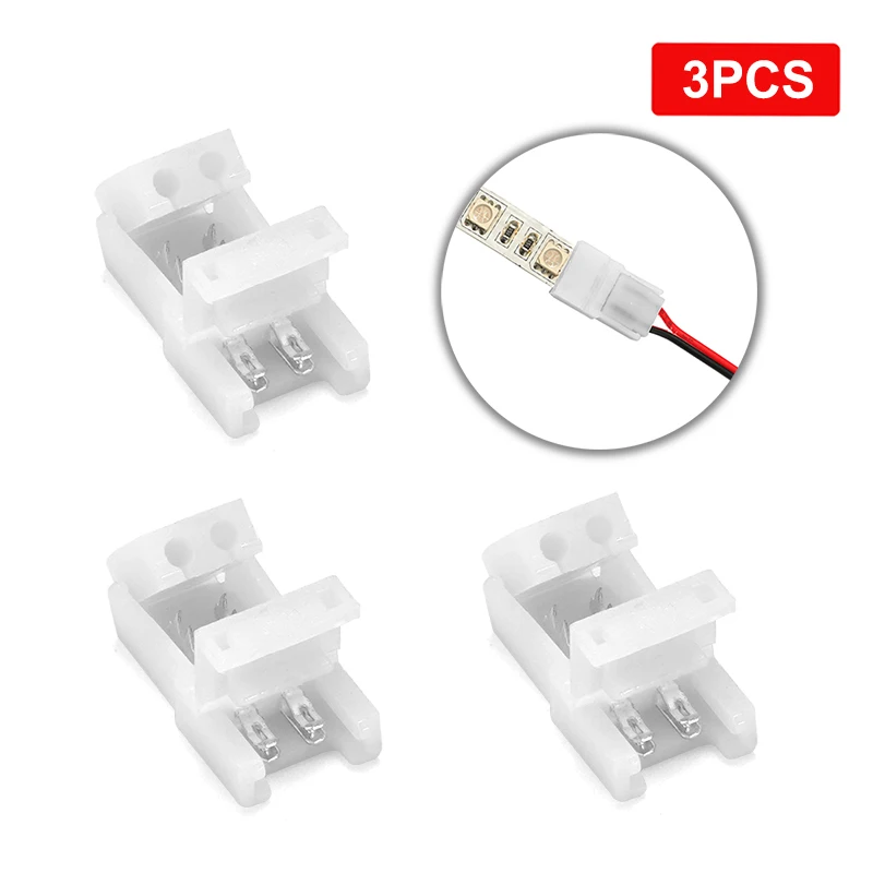 2-3-4-Pin-Connector-Strip-to-Wire-Terminals-LED-Wire-Connectors-For-RGB ...