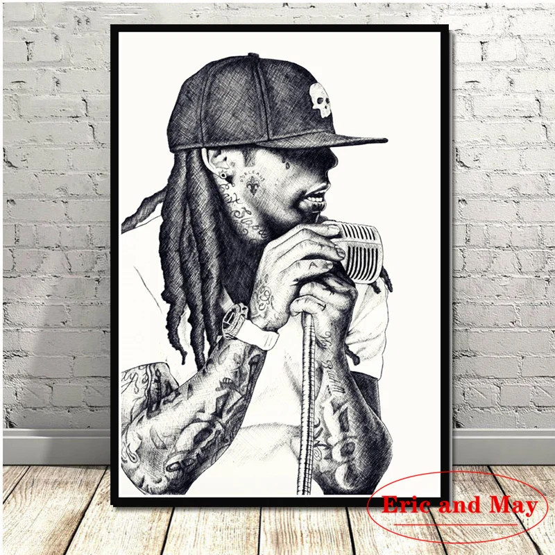 How To Draw Lil Wayne With Pencil