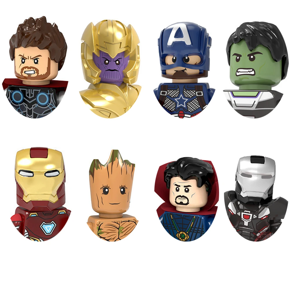 Bricks Heroes | Building Blocks | Building Heroes | Figures Blocks ...