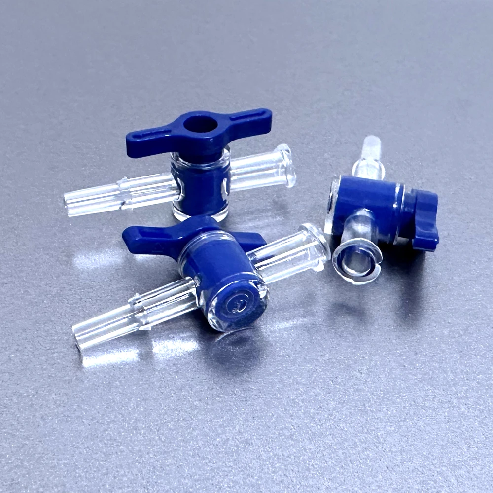 Luer Lock Stopcock s Pack Of 16 Disposable Laboratory Valve Luer 3 Way ...