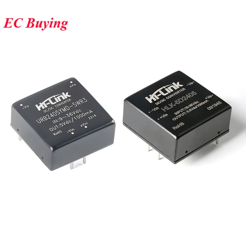 DC-DC-Isolated-Converter-Power-Supply-Module-DC-DC-24V-to-5V-5W-HLK ...
