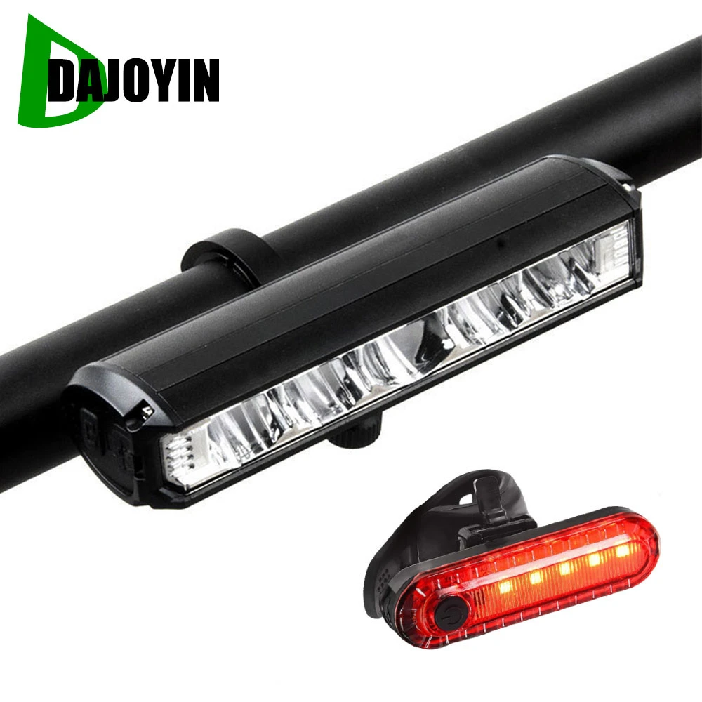 Bicycle Lights 8000mah 6000lm Bike Light Ipx5 Anti-glare Flashlight Usb ...