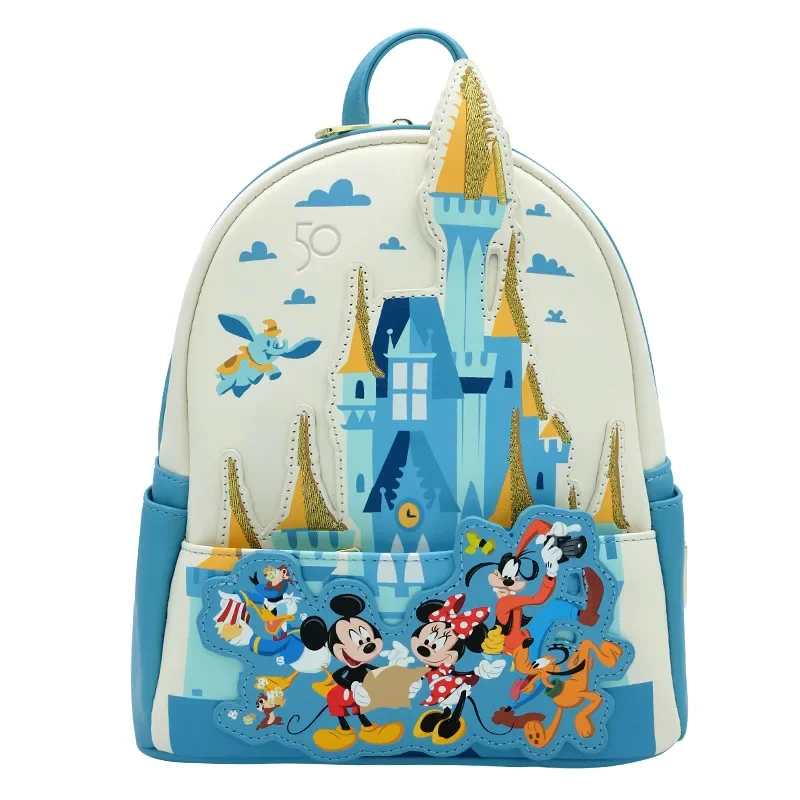 Loungefly-Disney-50th-Anniversary-Joint-School-Bag-Kawaii-Backpacks ...