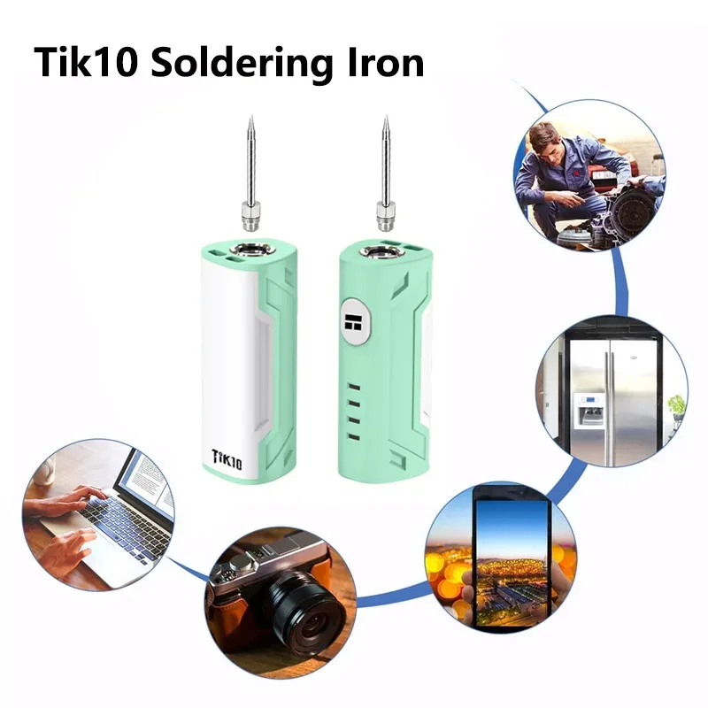 Powerful Electric Soldering Iron DOTECO Tik10 400mAh 510 Battery 2.7V-4 ...