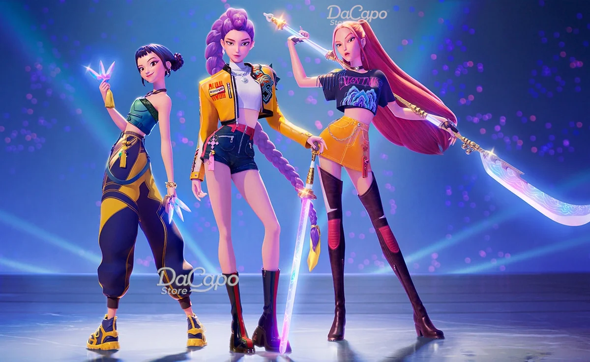 Костюм K-Pop Mira Rumi Zoey для косплея | AliExpress