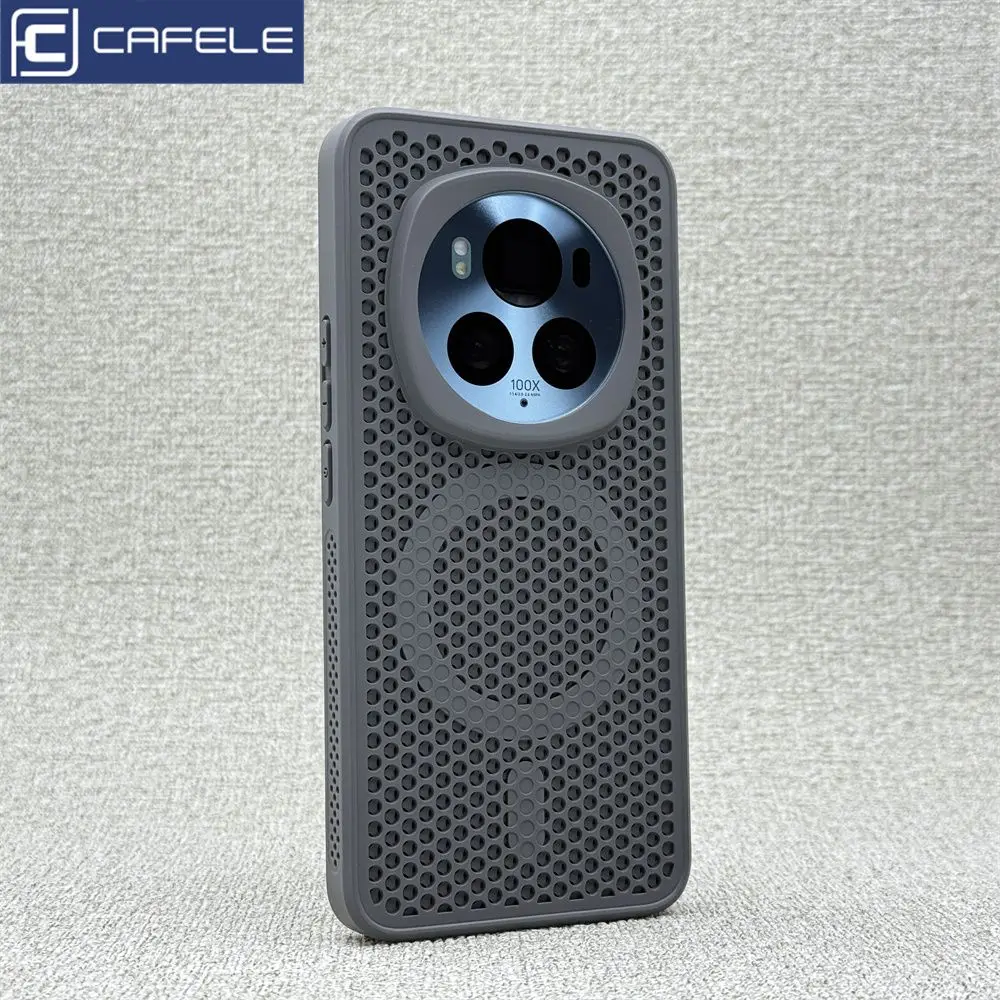 For Honor Magic 6 Pro Case Honeycomb Heat Dissipation Breathable ...
