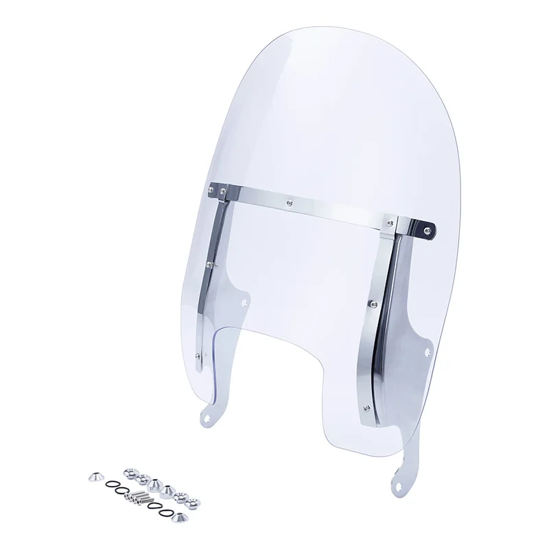Motorcycle-19-Windscreen-Windshield-For-Harley-Fat-Boy-FLFB-114-FLFBS ...