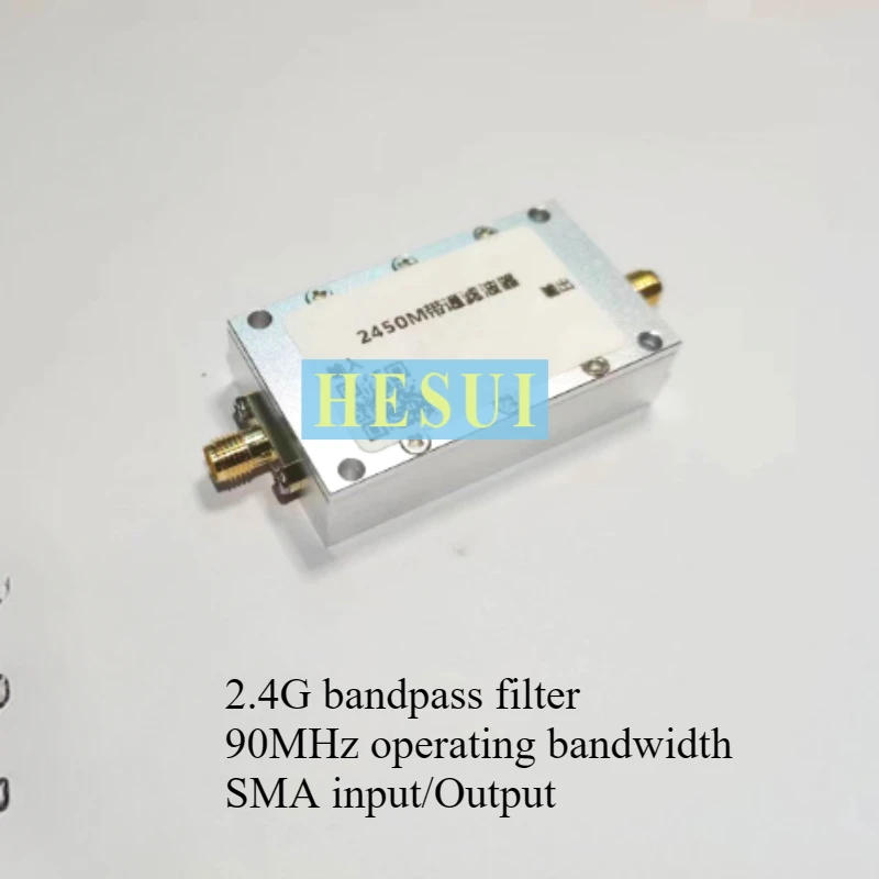2.4GHz RF BPF Filter Bandpass filter 2450MHz Receiver UAV Wireless ...