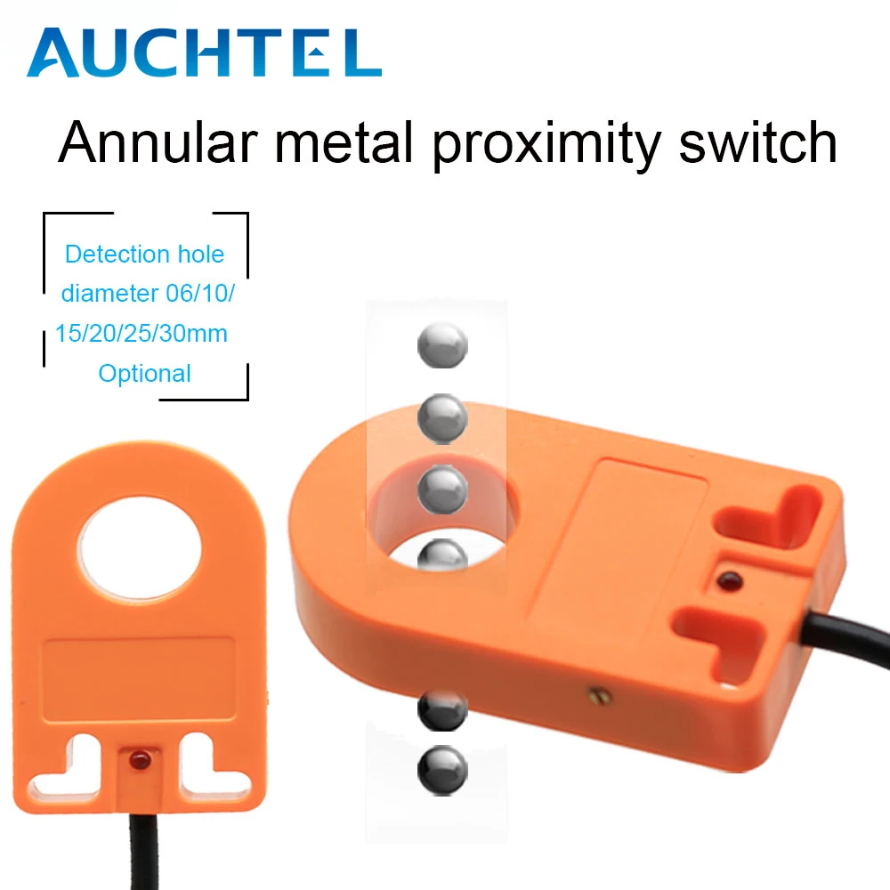 AUCHTEL-interruptor-de-proximidad-inductivo-de-Metal-apertura-de-6-8-10 ...