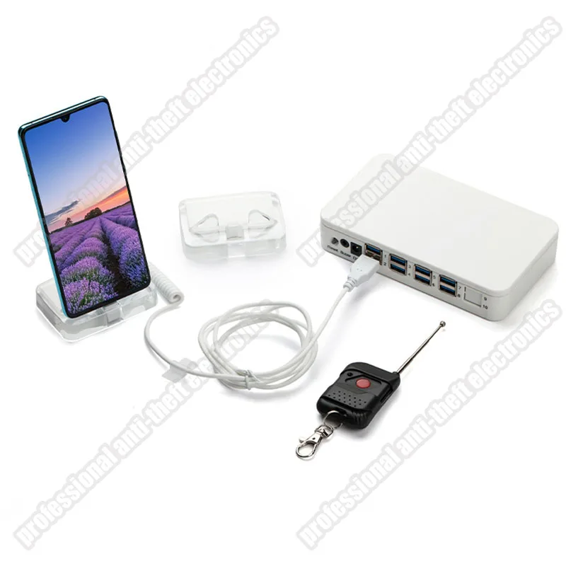 10-Ports-Android-type-C-Cell-Phone-Security-Alarm-System-Mobile-Phone ...