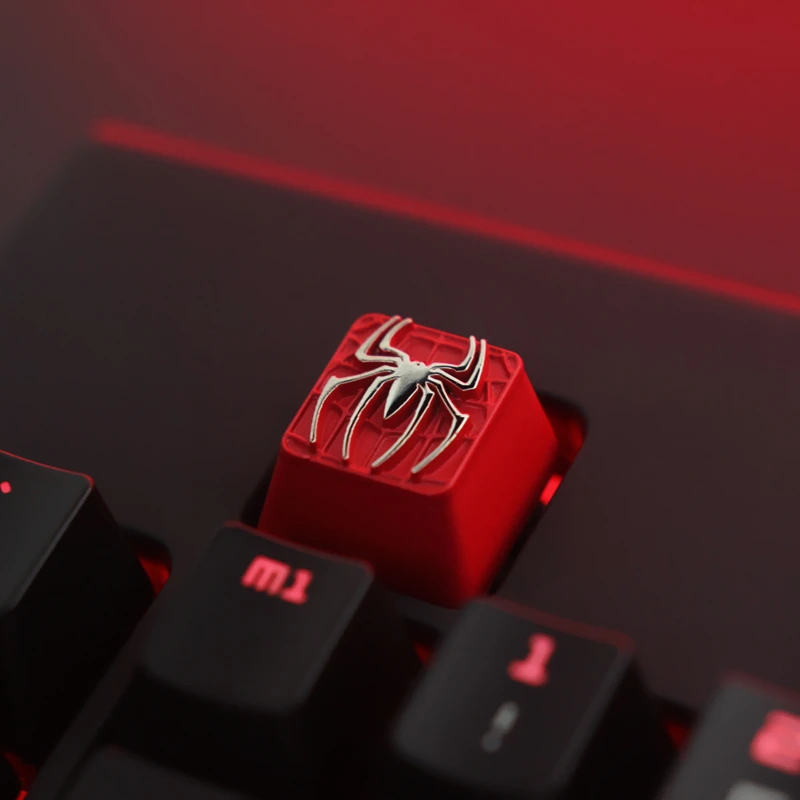 Keystone Artisan tecla para teclado mecánico, Color rojo, Spider Game ...