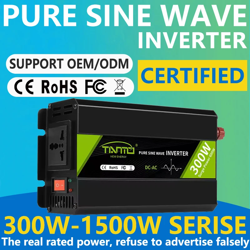 High-Frequency-300W-600W-1000W-1500W-Power-Inverter-DC12V-24V-48V-to ...