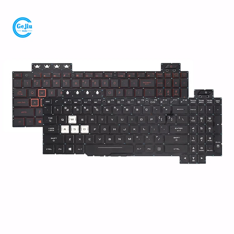 New Laptop Keyboard FOR ASUS Flying Fortress 5/6/7 FX95G FX95D FX705 ...