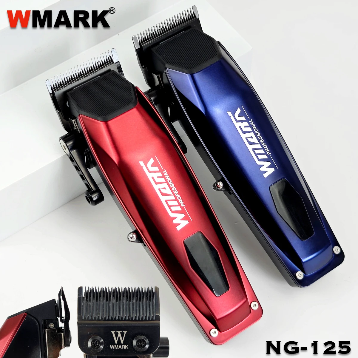 WMARK-NG-125-Professional-Electric-Hair-Clippers-7500RPM-Rotating-Motor-Oil-Head-Barber-Shop ...