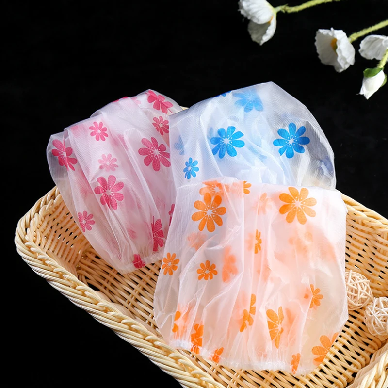 Waterproof Bath Hat Shower Cap Bathroom Accessories Women Spa Shower ...