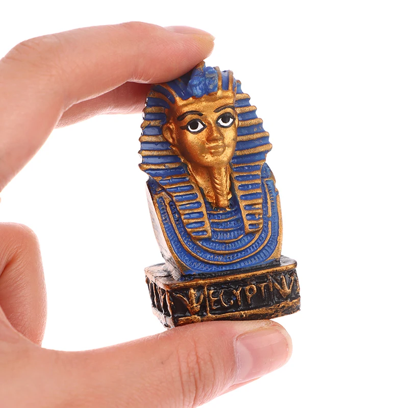 Egyptian King Pharaoh Figurine Statue Ancient Sculpture Collectible ...