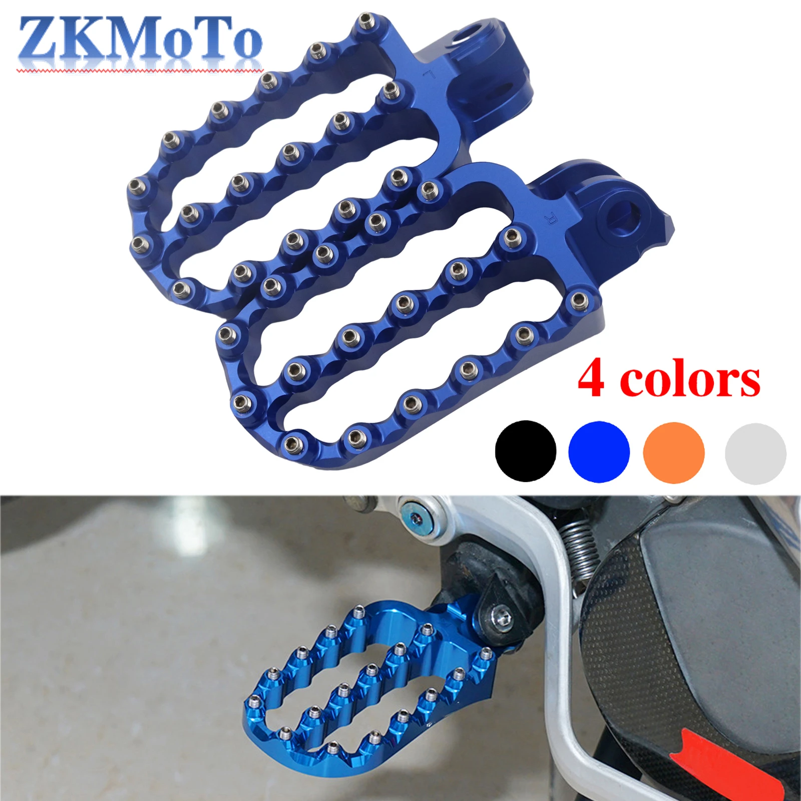 Motorcycle-CNC-Foot-Rest-Pegs-Footrest-Footpeg-For-KTM-690-790-890-950 ...