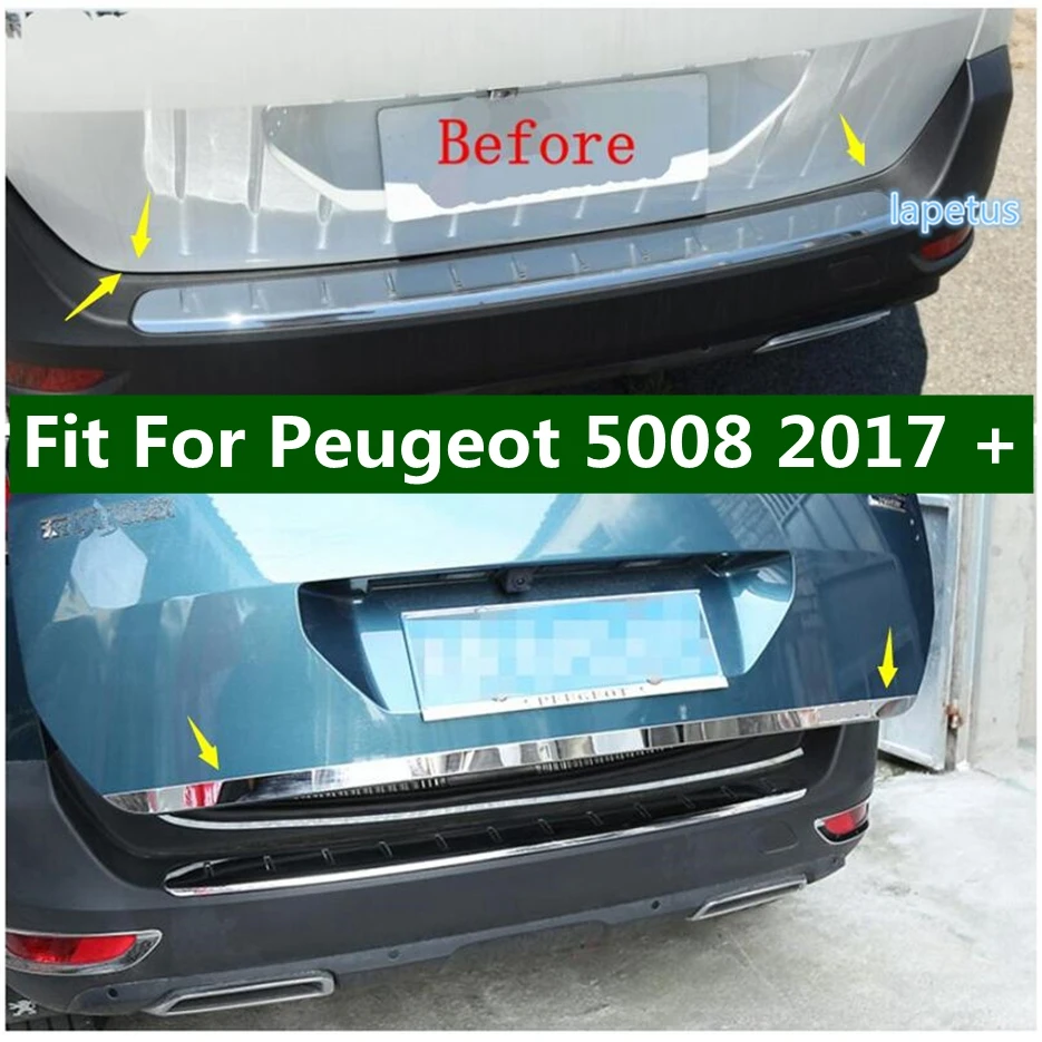Stainless Steel Rear Hatch Trunk Door Lid Tailgate Body Molding For ...