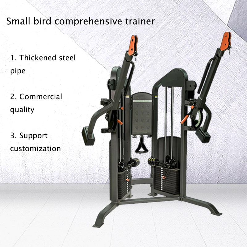 Multi-functional-integrated-trainer-fitness-equipment-gym-double-arm ...
