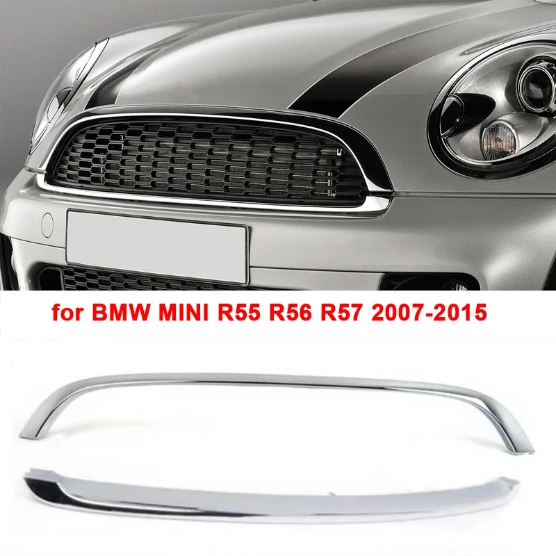 ABS Plastic Car Front Grill Trim Replacement for BMW MINI R55 R56 R57 ...