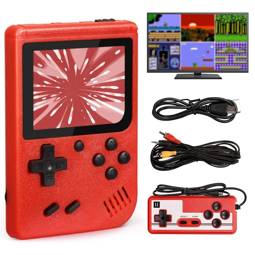 Consola-port-til-Retro-de-400-Juegos-emulador-FC-cl-sico-Mini-m-quina ...