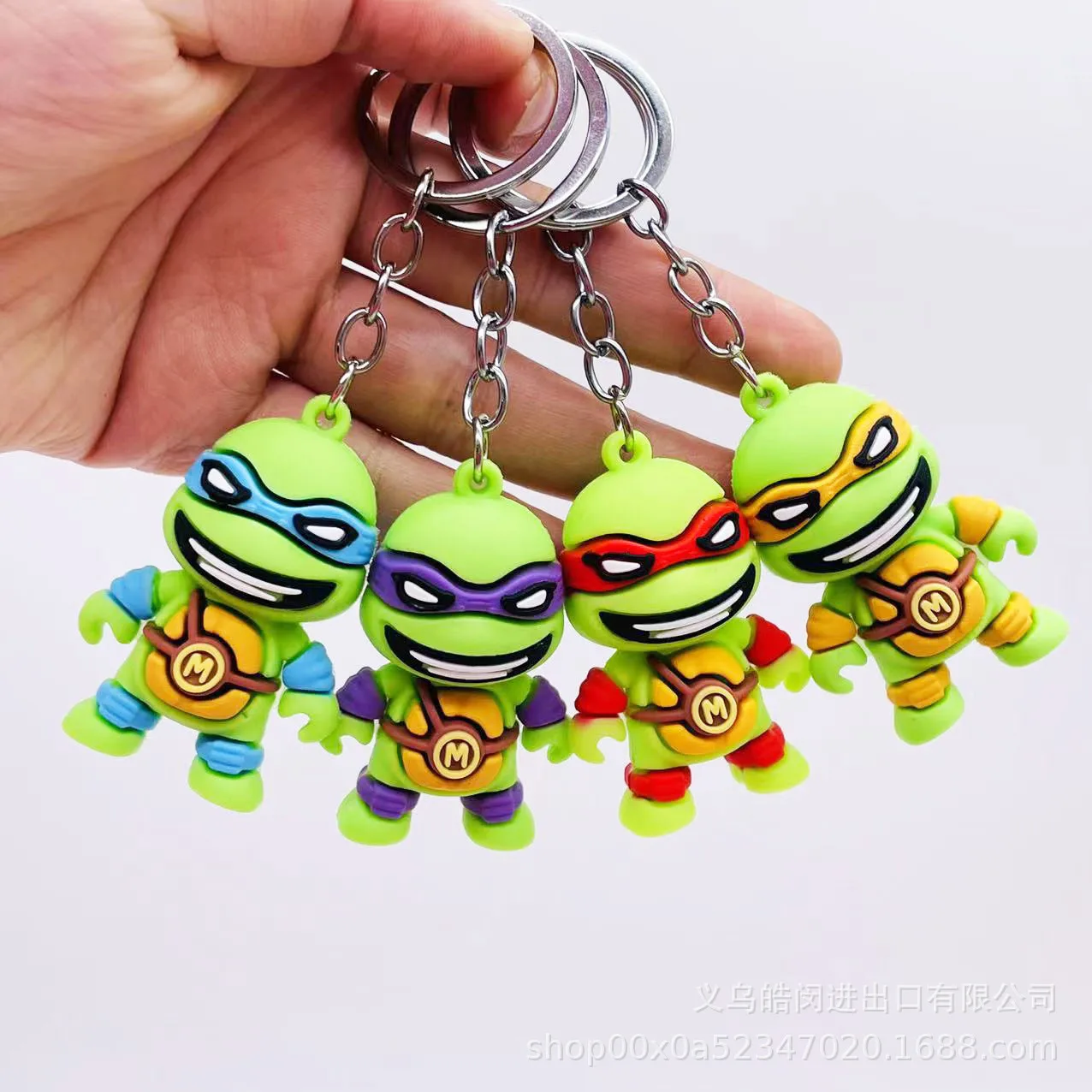 Teenage-Mutant-Ninja-Turtles-Keychains-Cute-Cartoon-Keychain-Anime-Car ...