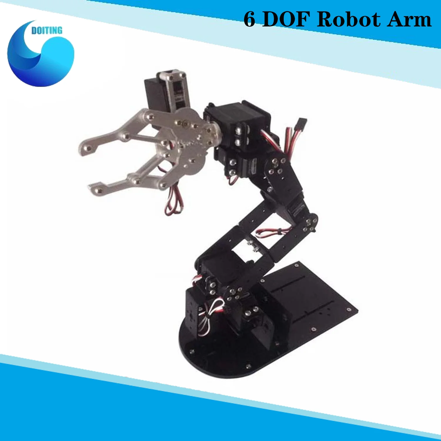Official DOIT 6 DOF Mechanical Arm 3D Rotating Mechanical Arm Full ...