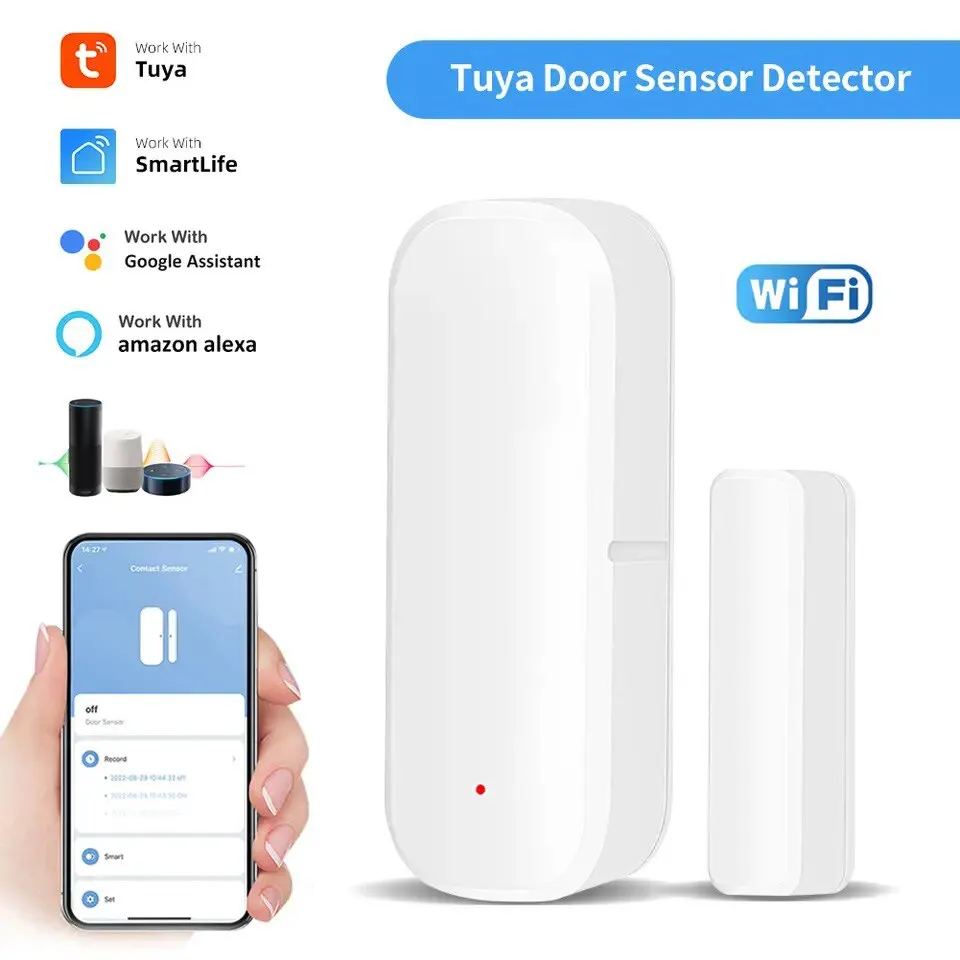 Tuya WiFi Door Window Sensor Smart Life Control WiFi Door Sensor ...