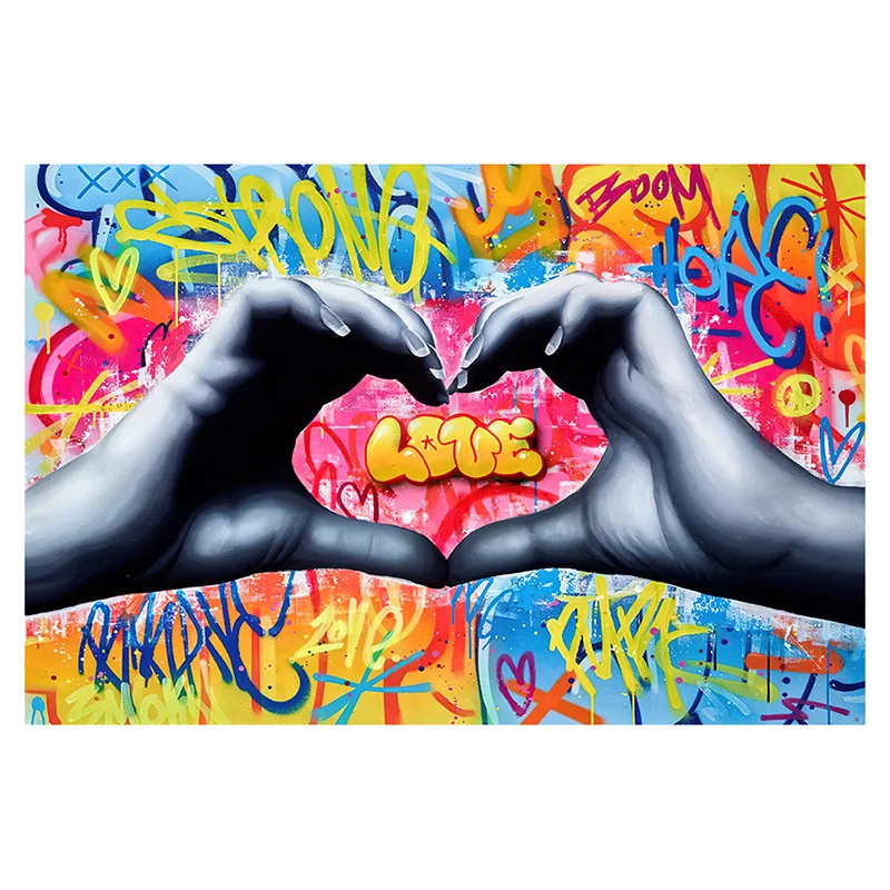 Drawings Of Love In Graffiti