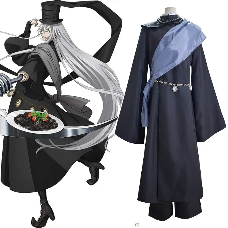 Black-Butler-Kuroshitsuji-Undertaker-Cosplay-Costume-Halloween-Party ...