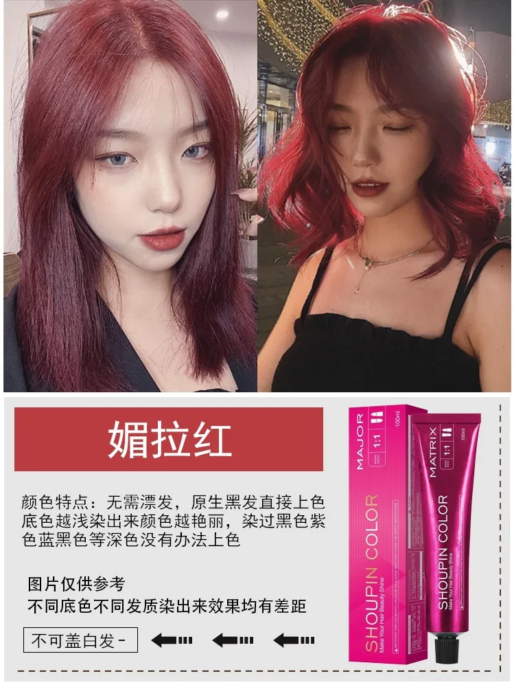 Matrix Red Hair Color Chart
