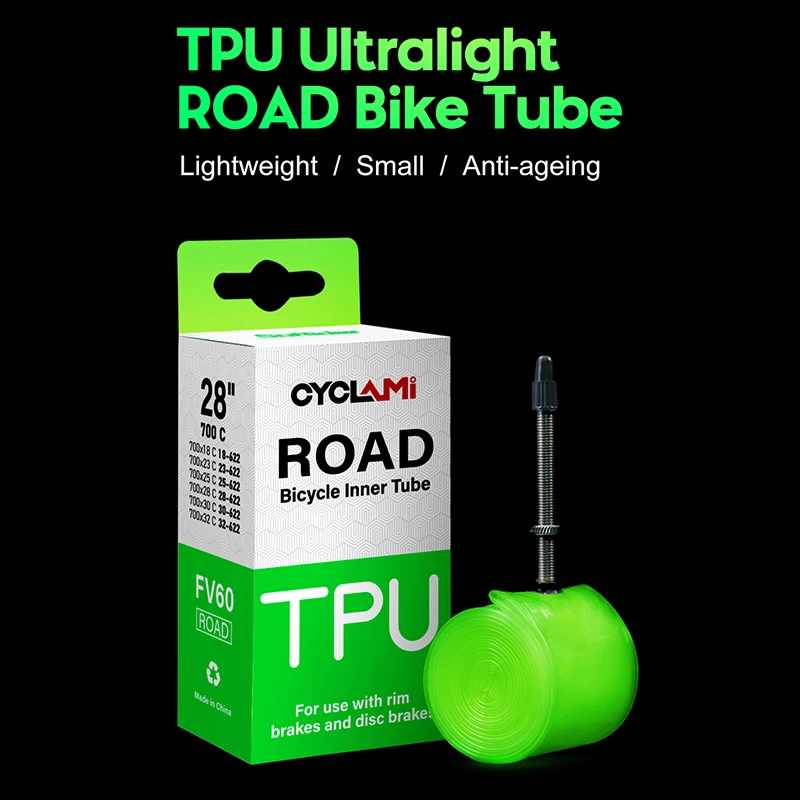 2023-New-Ultralight-Bike-Inner-Tube-700-18-32C-Road-Bicycle-TPU-Tire ...
