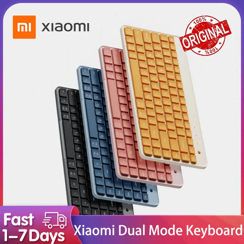 Original-Xiaomi-Portable-Dual-Mode-Keyboard-Wireless-2-4GHz-Bluetooth ...