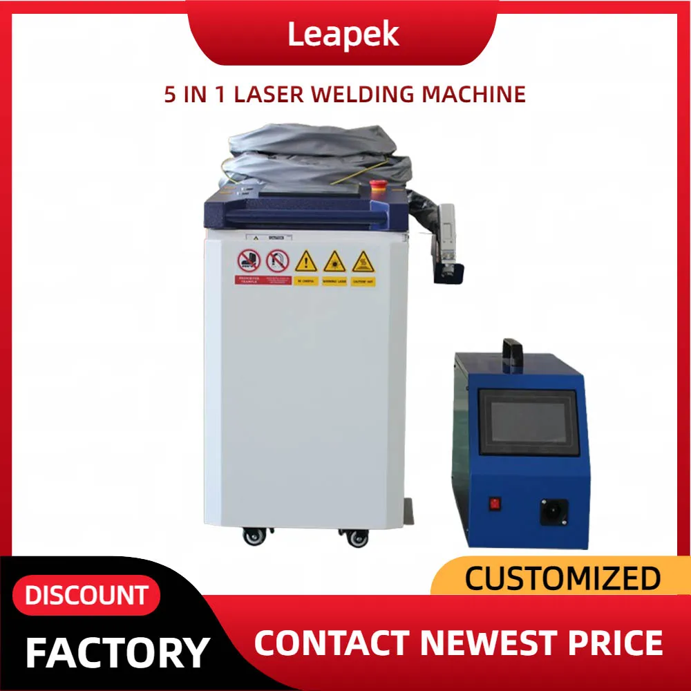 2kw 3000w 3kw Stainless Steel Aluminium Tube Handlaser 5 in 1 Laser ...