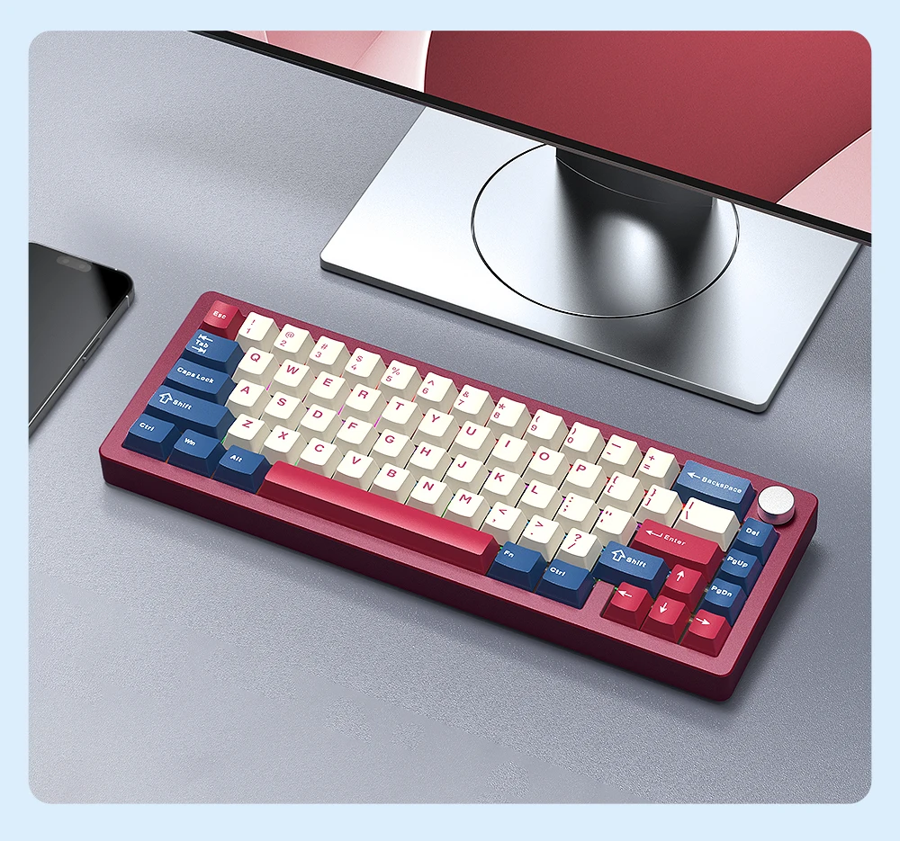 DARK ALIEN R65 Three Mode Hot-Swap Mechanical Keyboard | Unendingtech