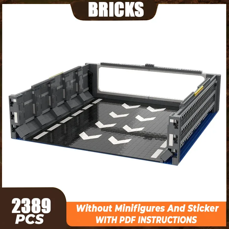 Popular Star Movie Model Moc Building Bricks Death Hanger Bay ...