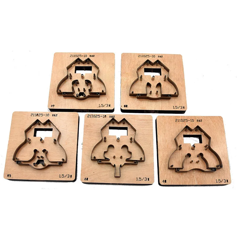 DIY-Three-Dimensional-Animal-Knife-Mold-Pendant-Manual-Leather-Laser ...