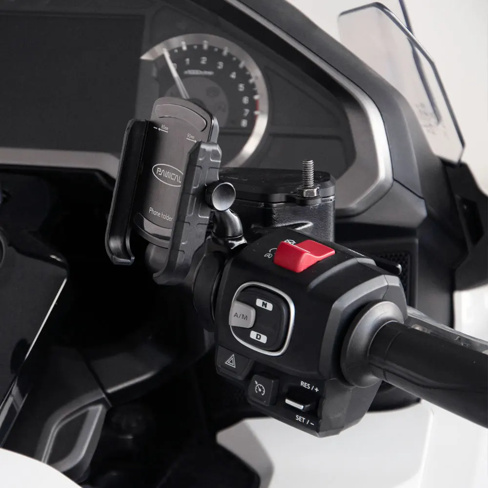 Motorcycle-Handlebar-Side-Accessory-Mount-Holder-Bracket-Adapter-For ...