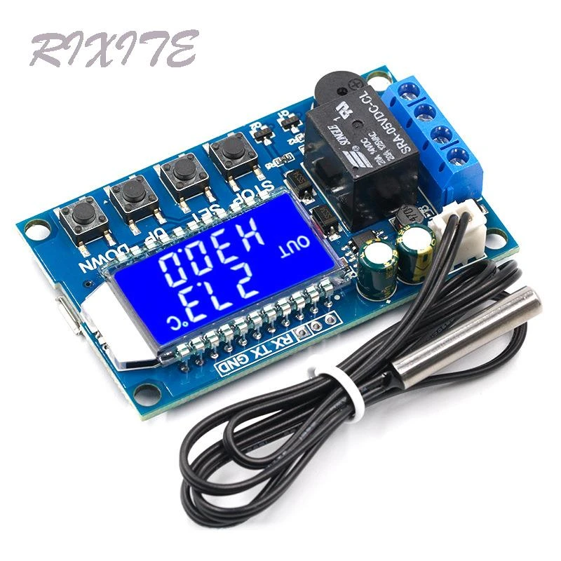 Xy-t01 Digital Thermostat Heating Refrigeration Digital Temperature Control Switch Temperature ...