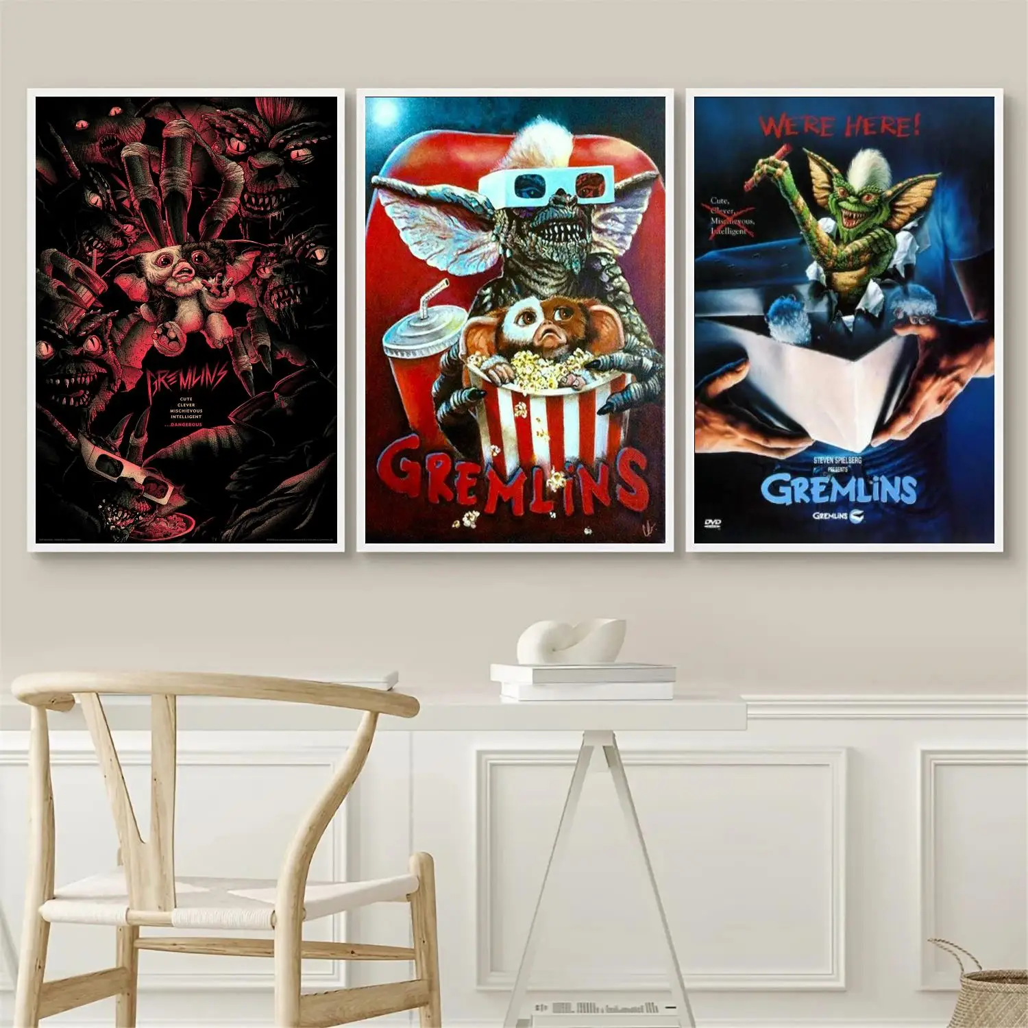 Gremlins Poster Were Here