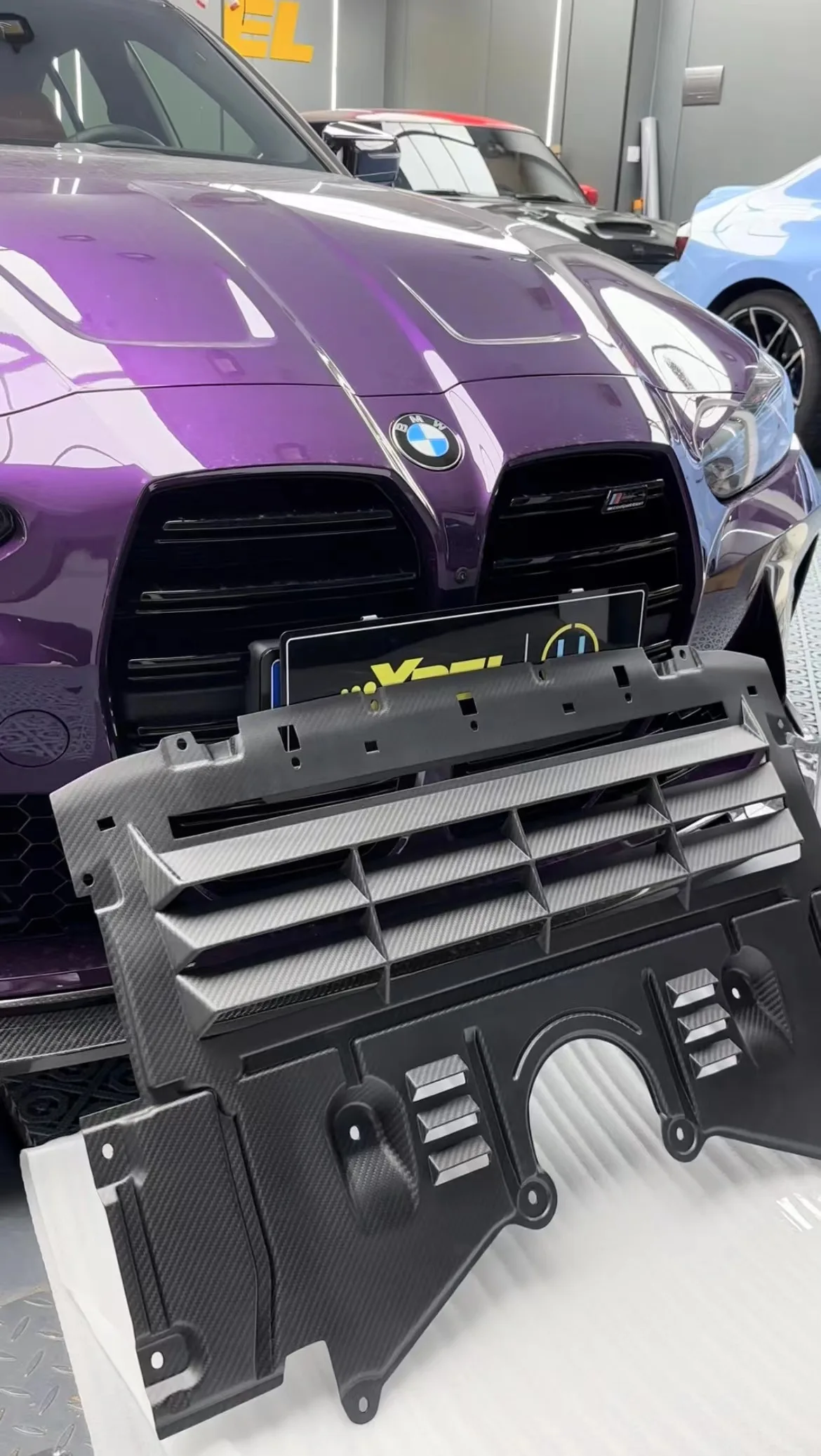 BMW-G80-G81-M3-G82-G83-M4-G87-M2-2021-2024-dry-carbon-fiber-engine ...