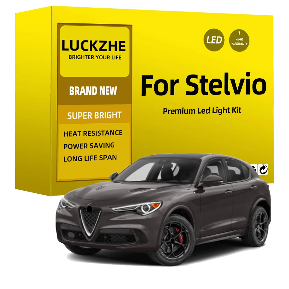 11Pcs Led Interior Light Kit For Alfa Romeo Stelvio 2016 2017 2018 2019 ...