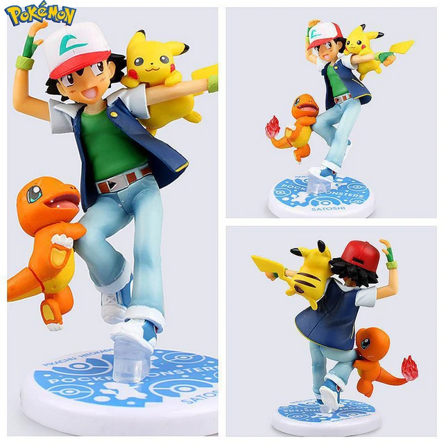 Anime Chibi Pikachu And Ash