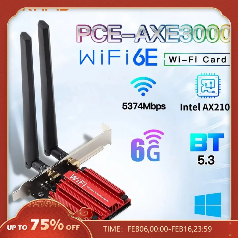 WiFi6E-Intel-AX210-Bluetooth-5-3-Triple-Band-2-4G-5GHz-6GHz-WiFi-Card ...