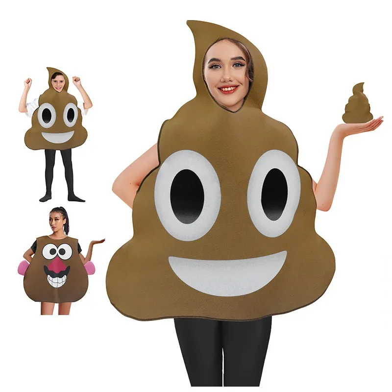 Christmas Adult Kids Funny Poop Cosplay Costume Carnival Halloween ...